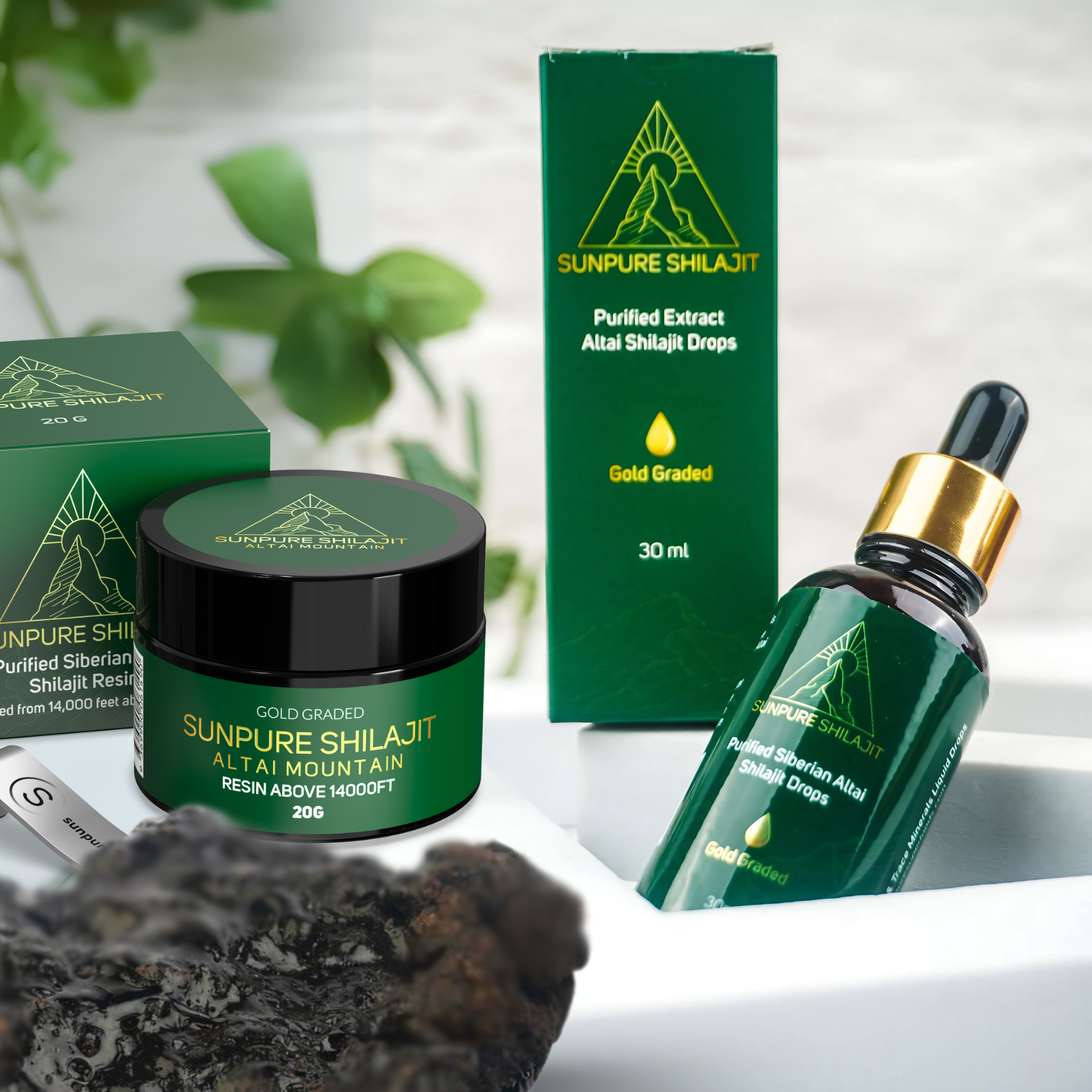 Siberian Altai Shilajit Range – Sunpure Superfoods