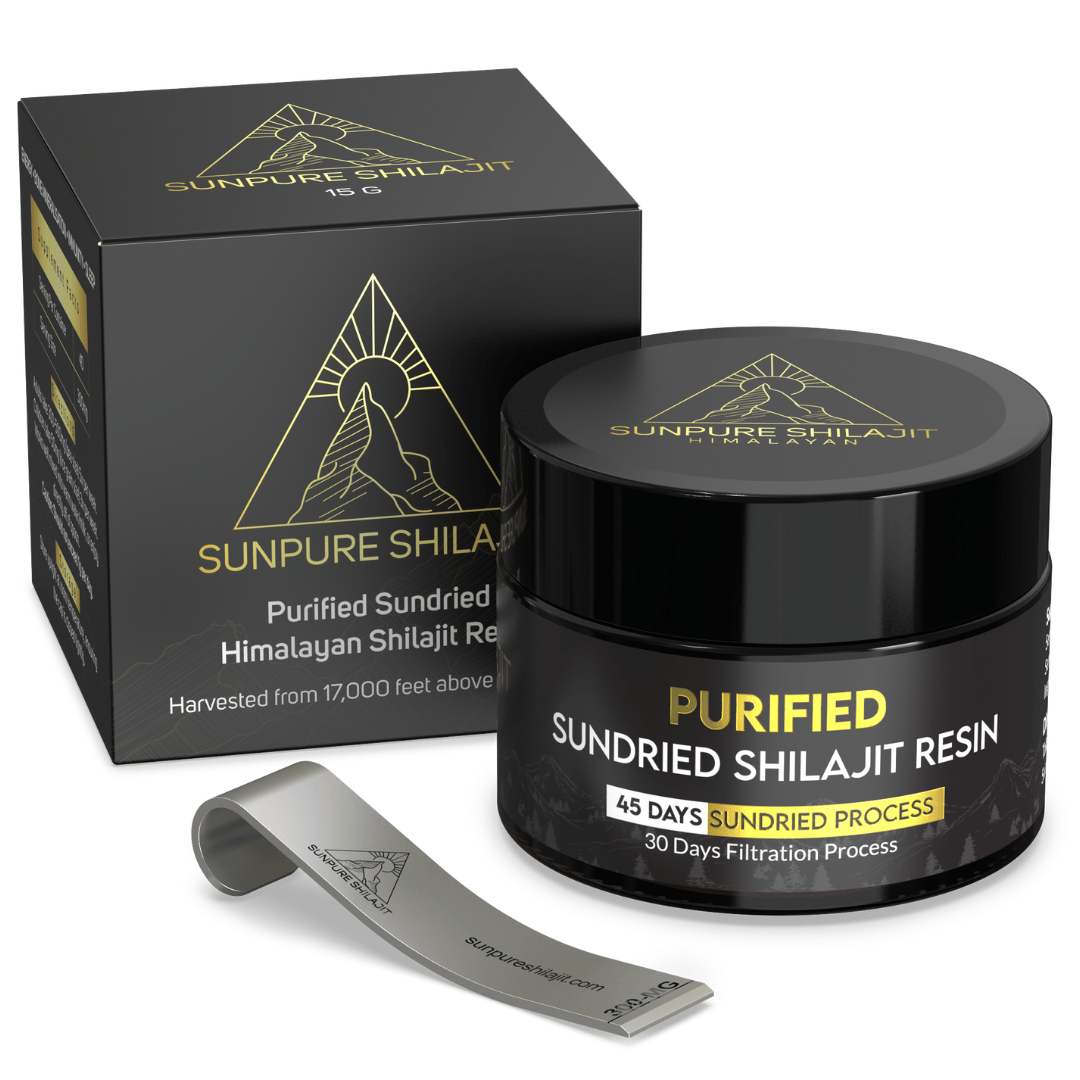 Sundried Himalayan Shilajit Range – Sunpure Superfoods