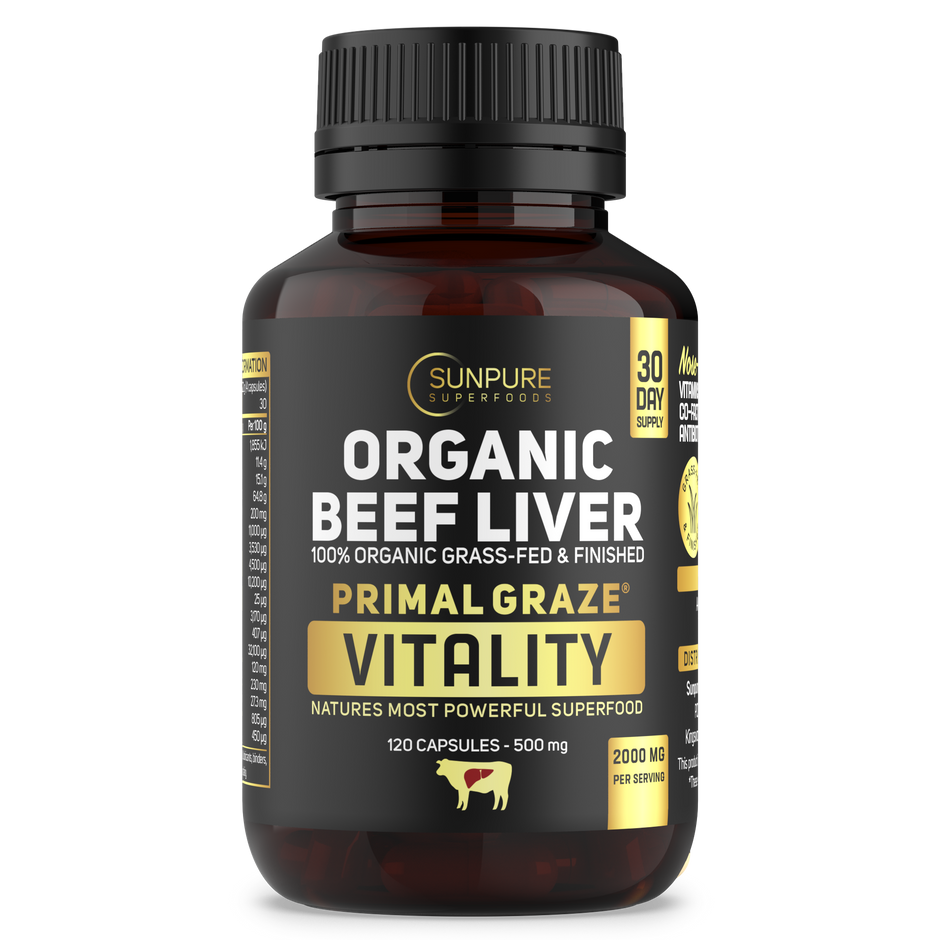 Primal Graze™ - Premium Beef Organ Capsules – Sunpure Superfoods
